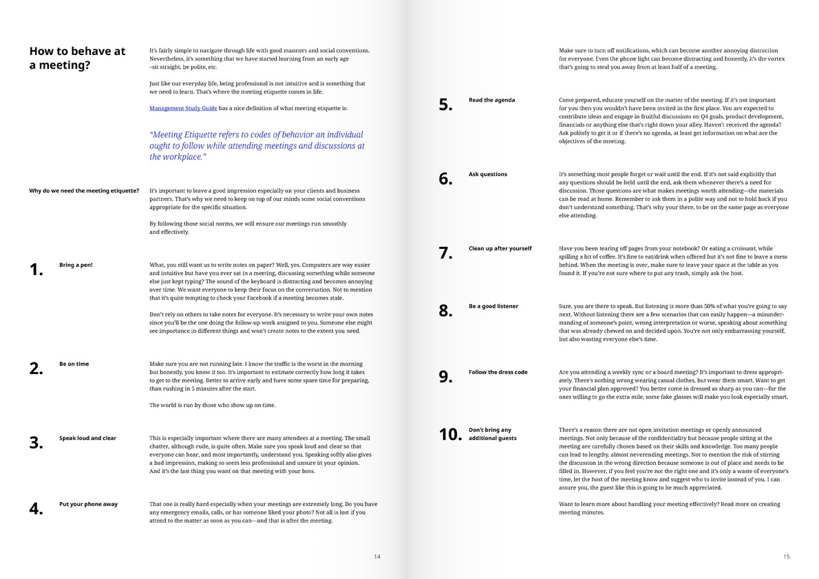 Have Better Meetings in 2020 | Ebook