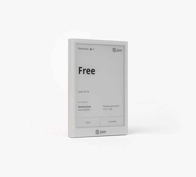 Joan 6 Pro: Meeting Room Scheduling Display