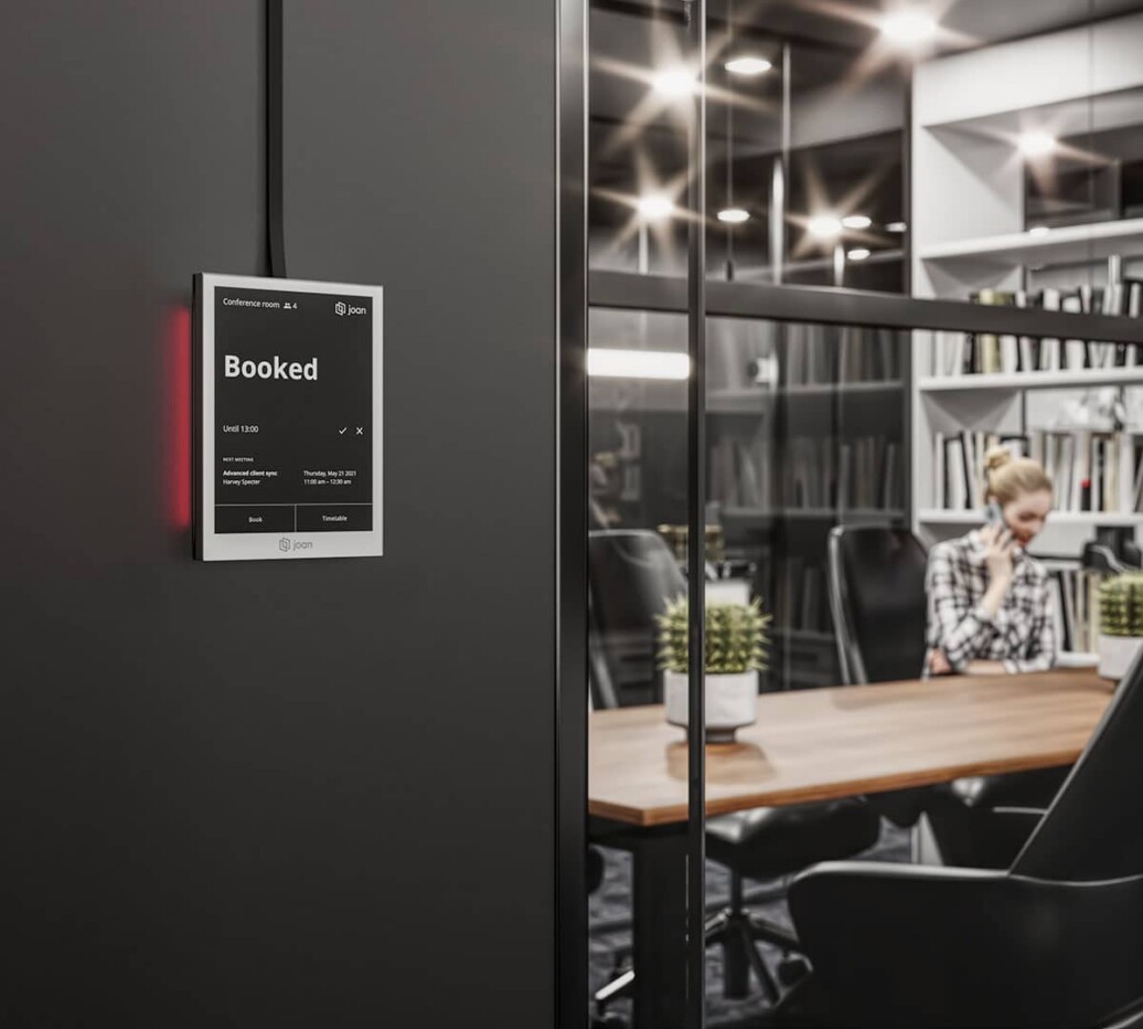 Easily manage 100+ meeting rooms with Joan 6 Pro