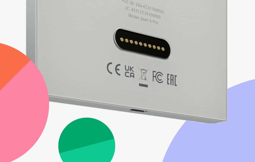 Joan 6 Pro: Meeting Room Scheduling Display